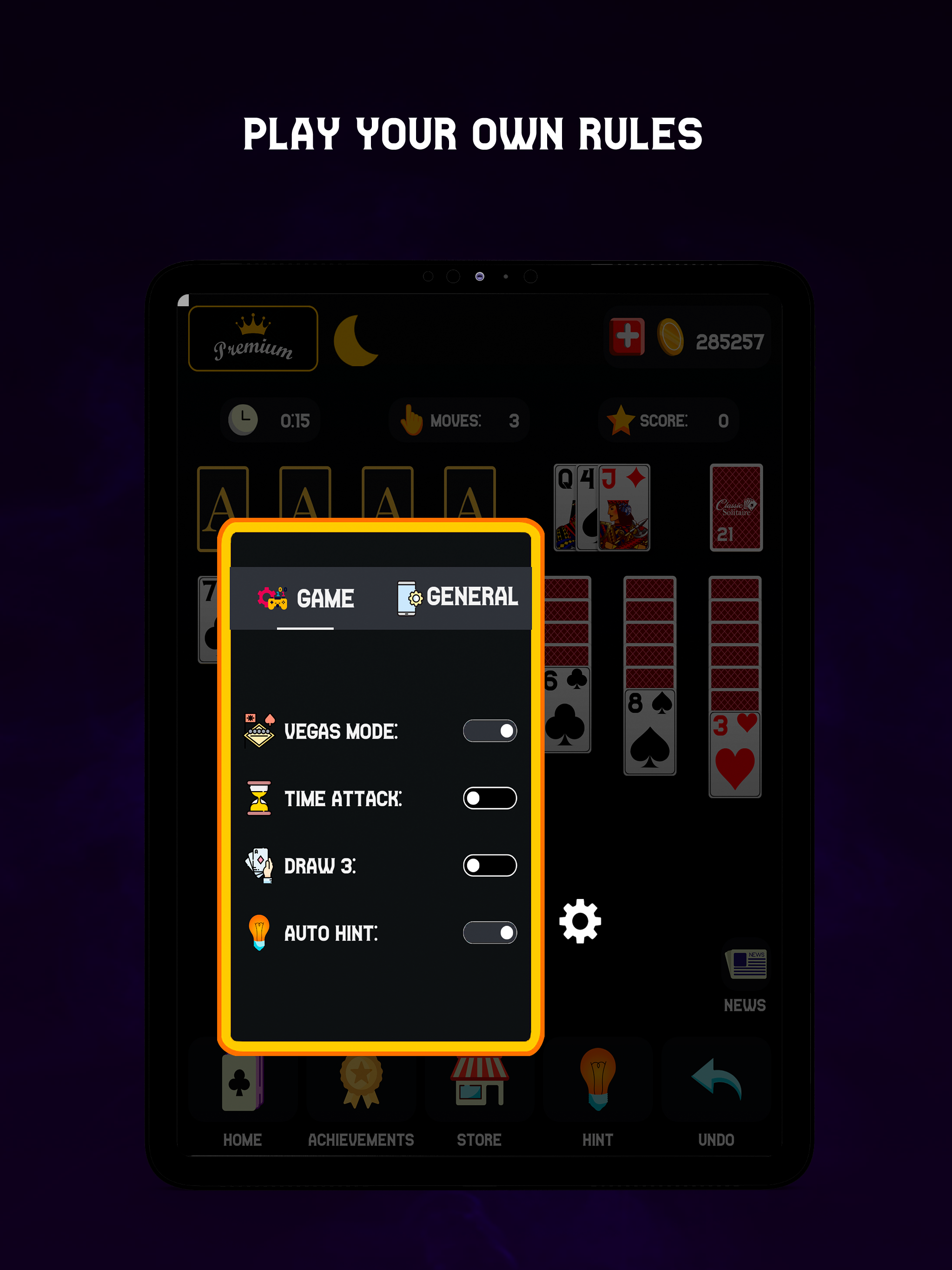 Classic Solitaire - Dark Mode android iOS apk download for free-TapTap