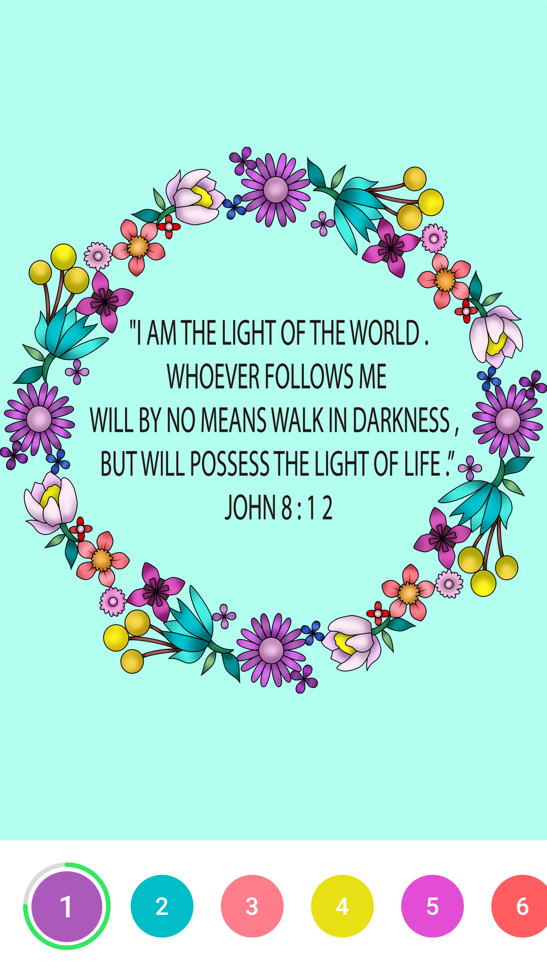 Bible Color Color by Number mobile android iOS apk download for free-TapTap