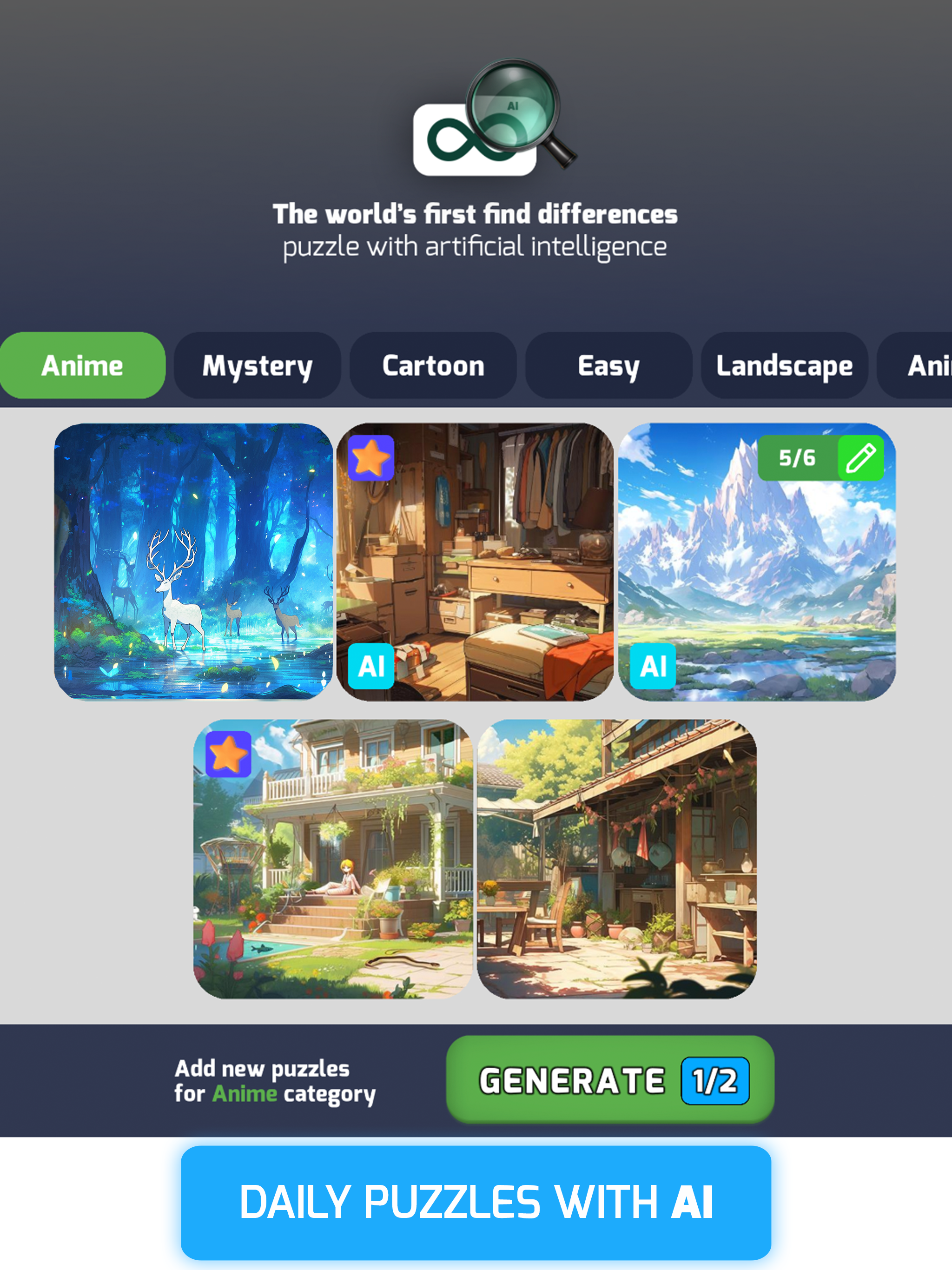 Find Differences AI! Spot Them android iOS apk download for free-TapTap