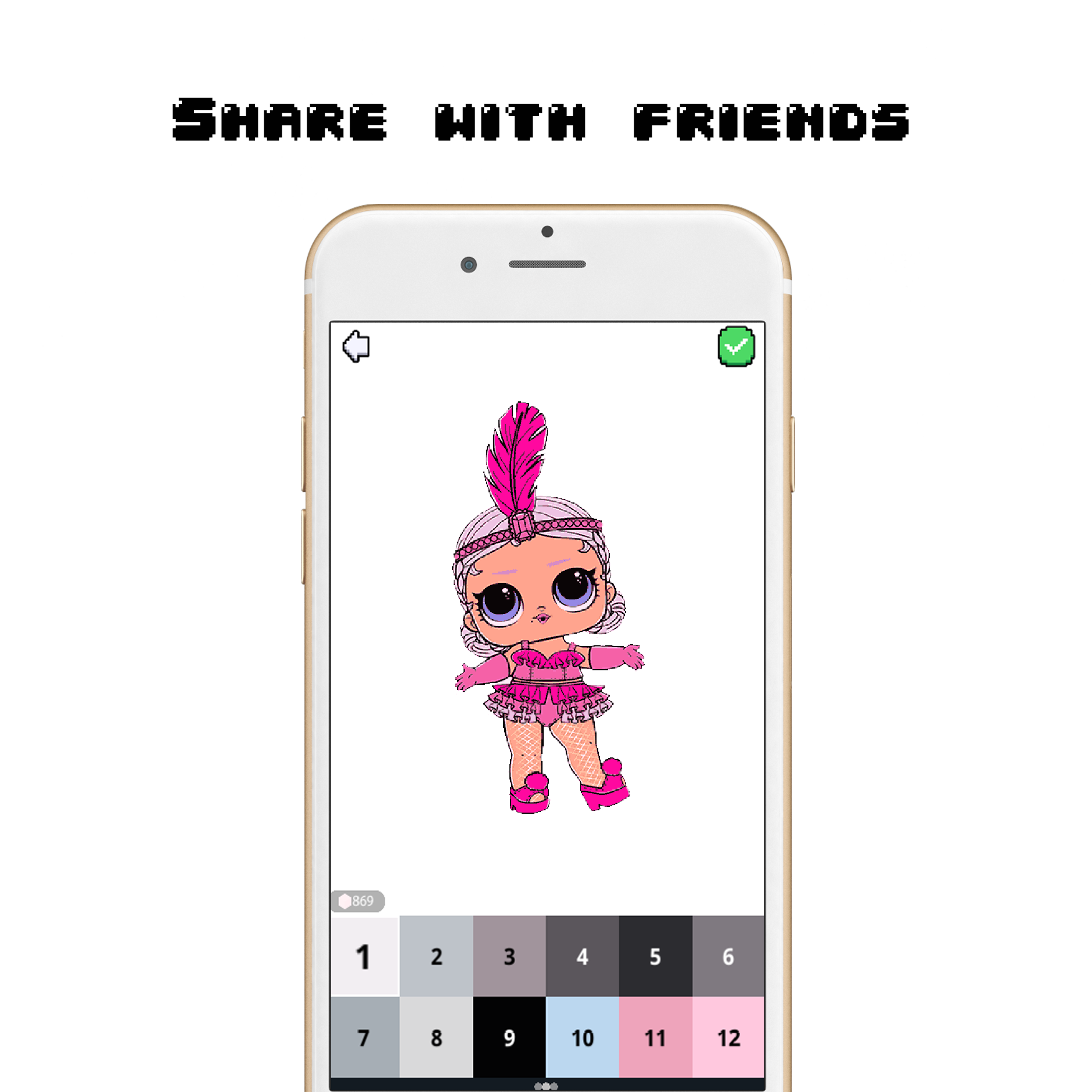 L.O.L Surprise Doll Pixel Art Coloring Game android iOS apk download ...