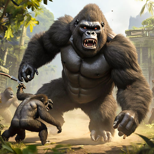Angry Wild Gorilla Animal Game for Android/iOS - TapTap