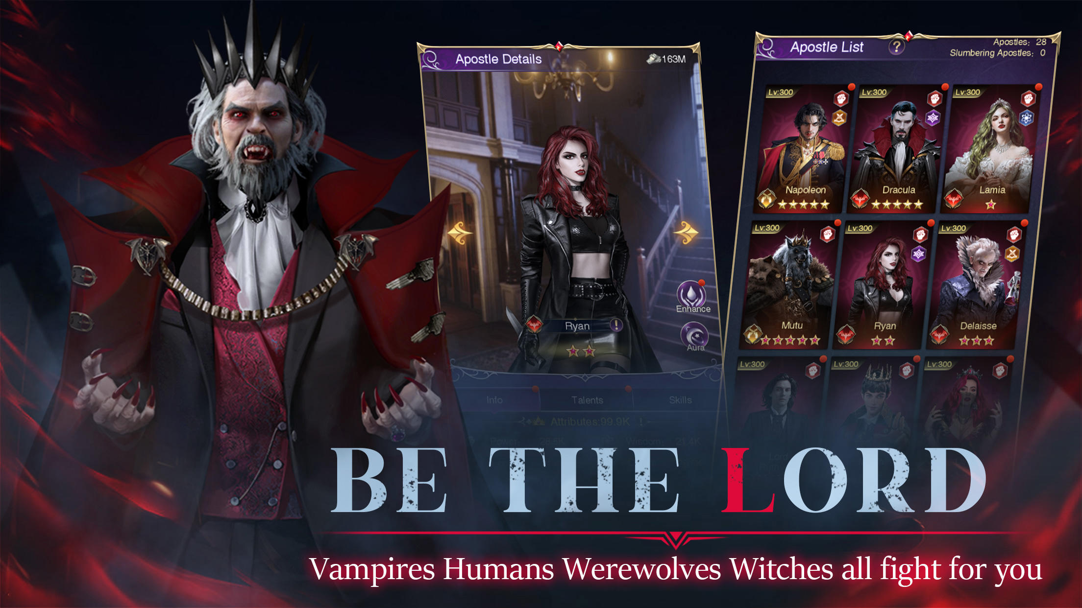 Game of Vampire: Be A King android iOS-TapTap