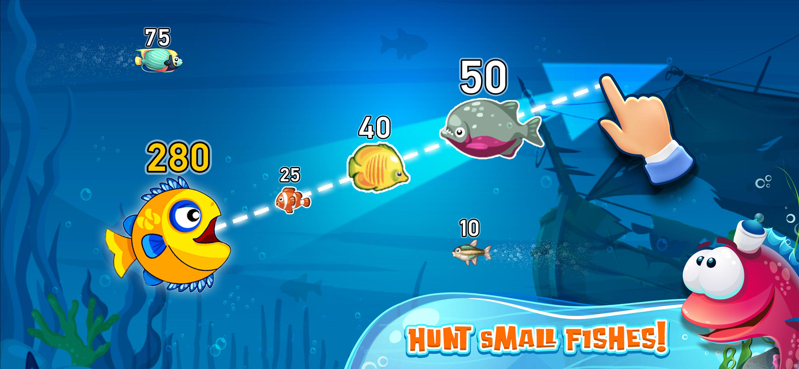 Fish Eat Getting Big android iOS apk download for free-TapTap
