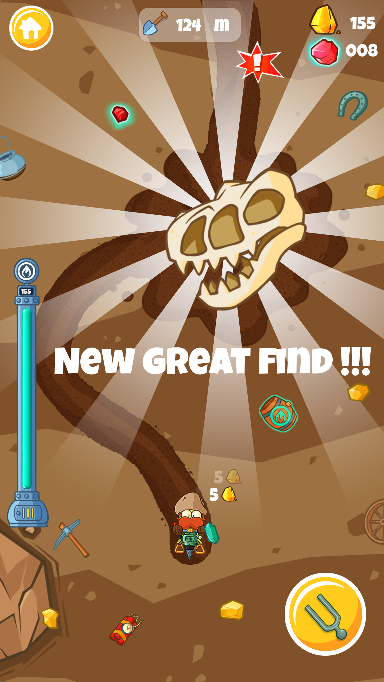 Diggy: Gold Rush android iOS apk download for free-TapTap