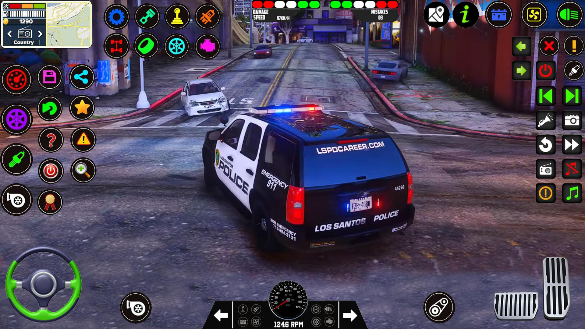 Police Car Sim Cop Game 2024 android iOS apk download for free-TapTap