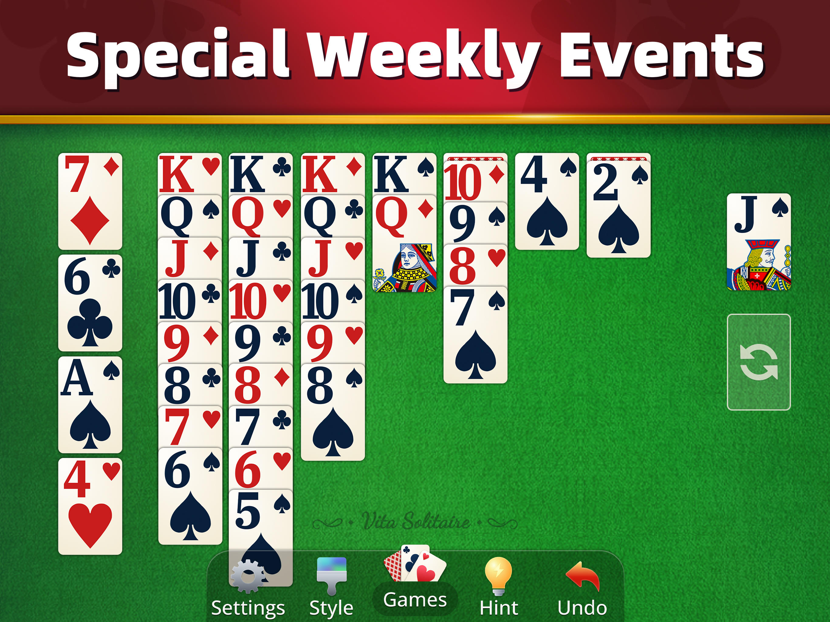 Vita Solitaire for Seniors for Android/iOS - TapTap