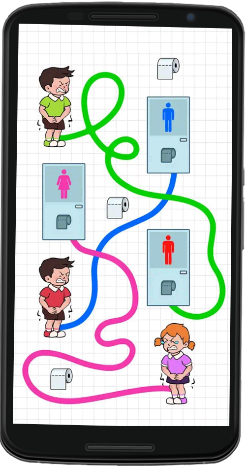 Draw to Pee _ Find the Toilet for Android/iOS - TapTap