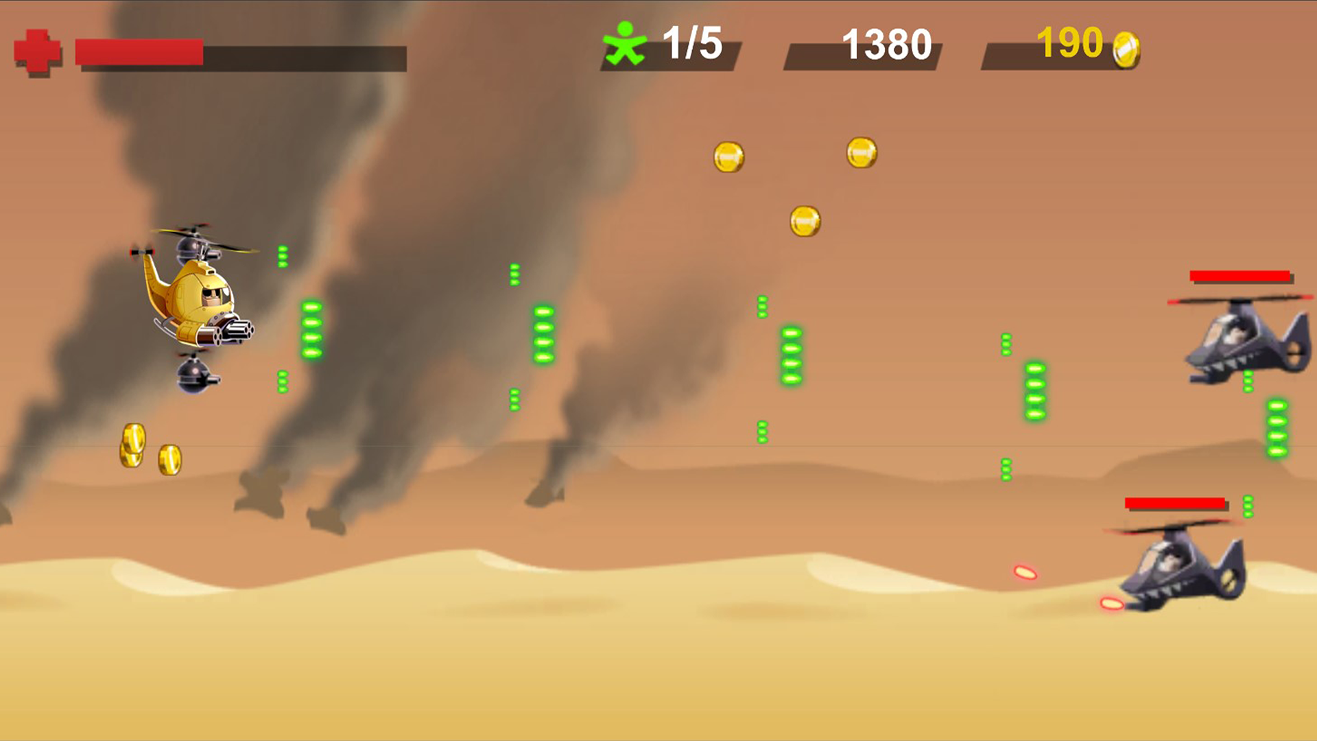 Heli Wars: 2D Sky Combat android iOS apk download for free-TapTap