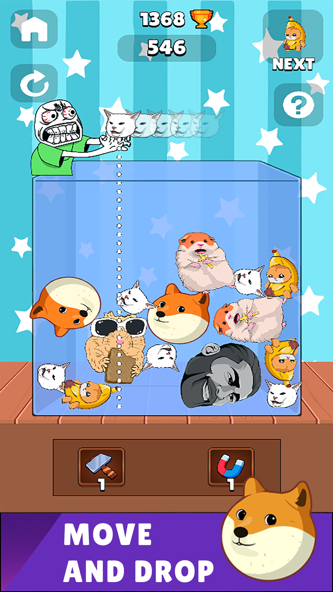 Merge Memes: Capybara Merge 2D android iOS-TapTap