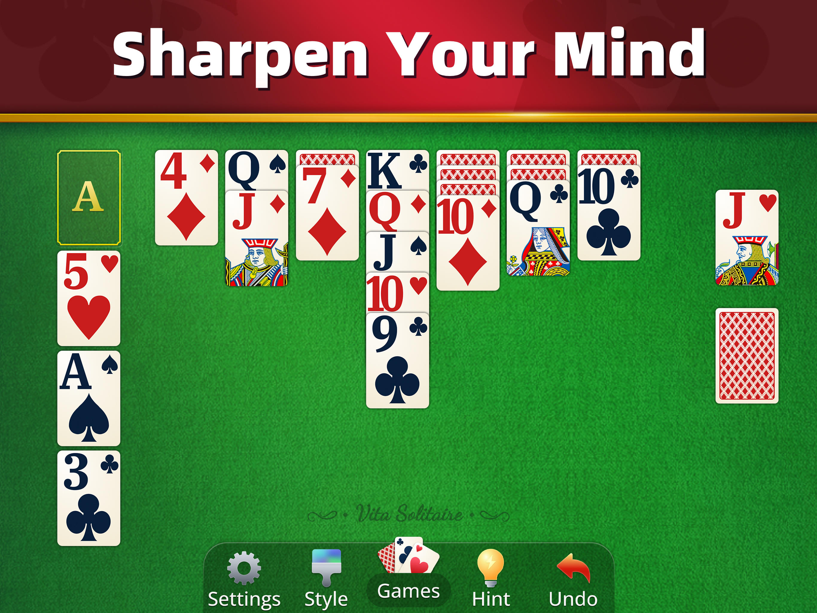 Vita Solitaire for Seniors for Android/iOS - TapTap