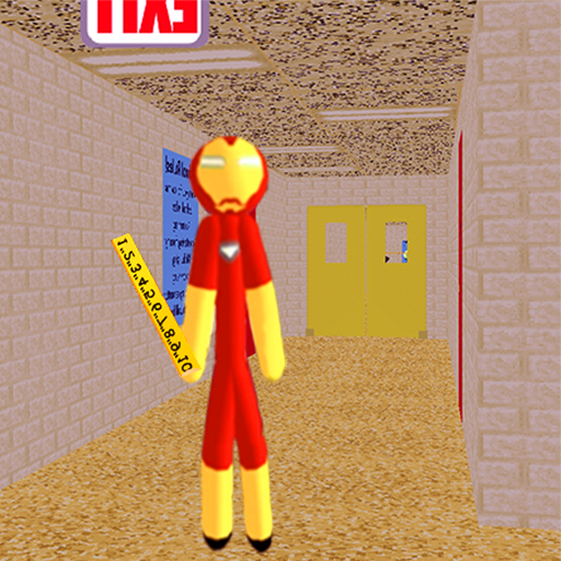 Red Iron Man Math Teacher Stickman for Android/iOS - TapTap