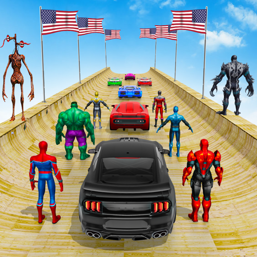 Super Hero Mega Ramp Car Stunt for Android/iOS - TapTap