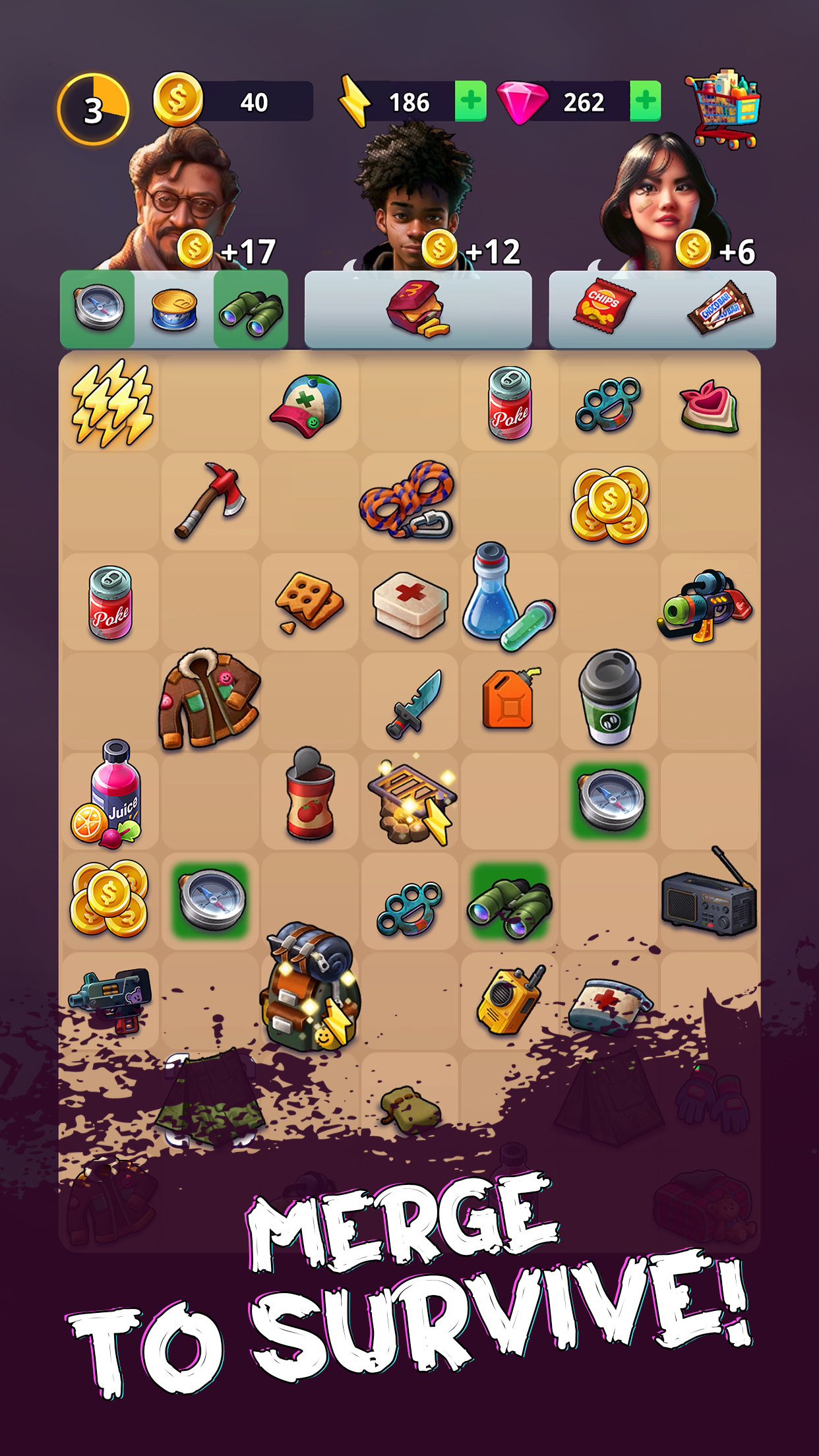 Merge 2 Survive android iOS-TapTap