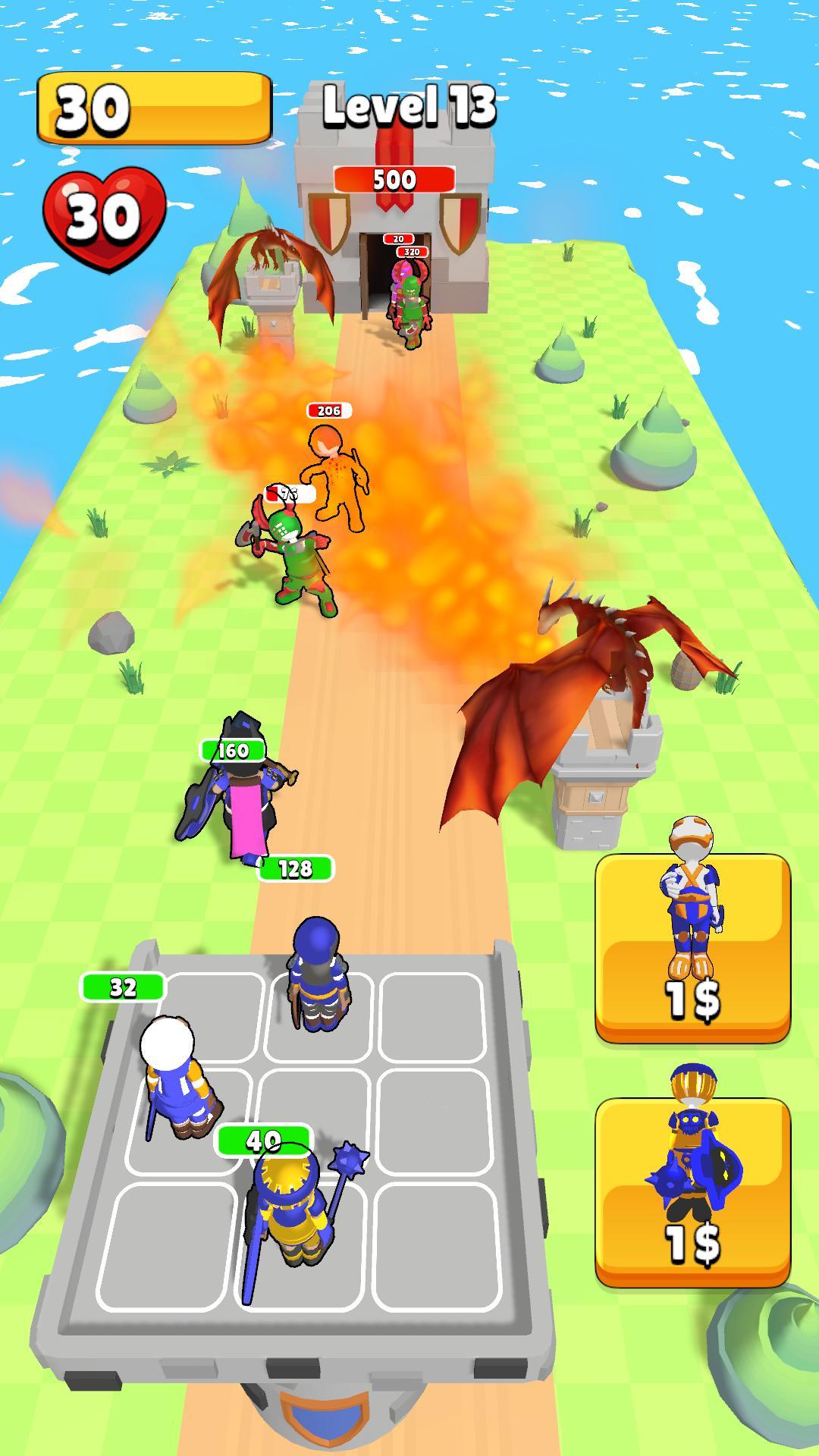 Merge Fighters: Castle Defense android iOS apk download for free-TapTap
