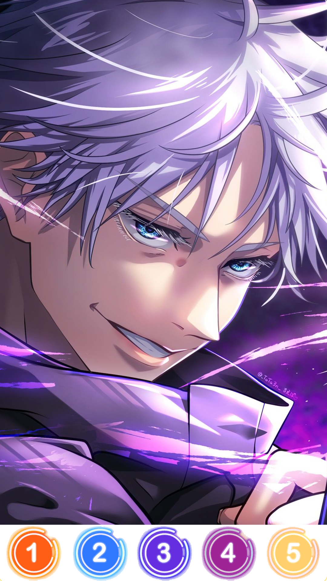 Jujutsu Coloring Kaisen Game android iOS-TapTap