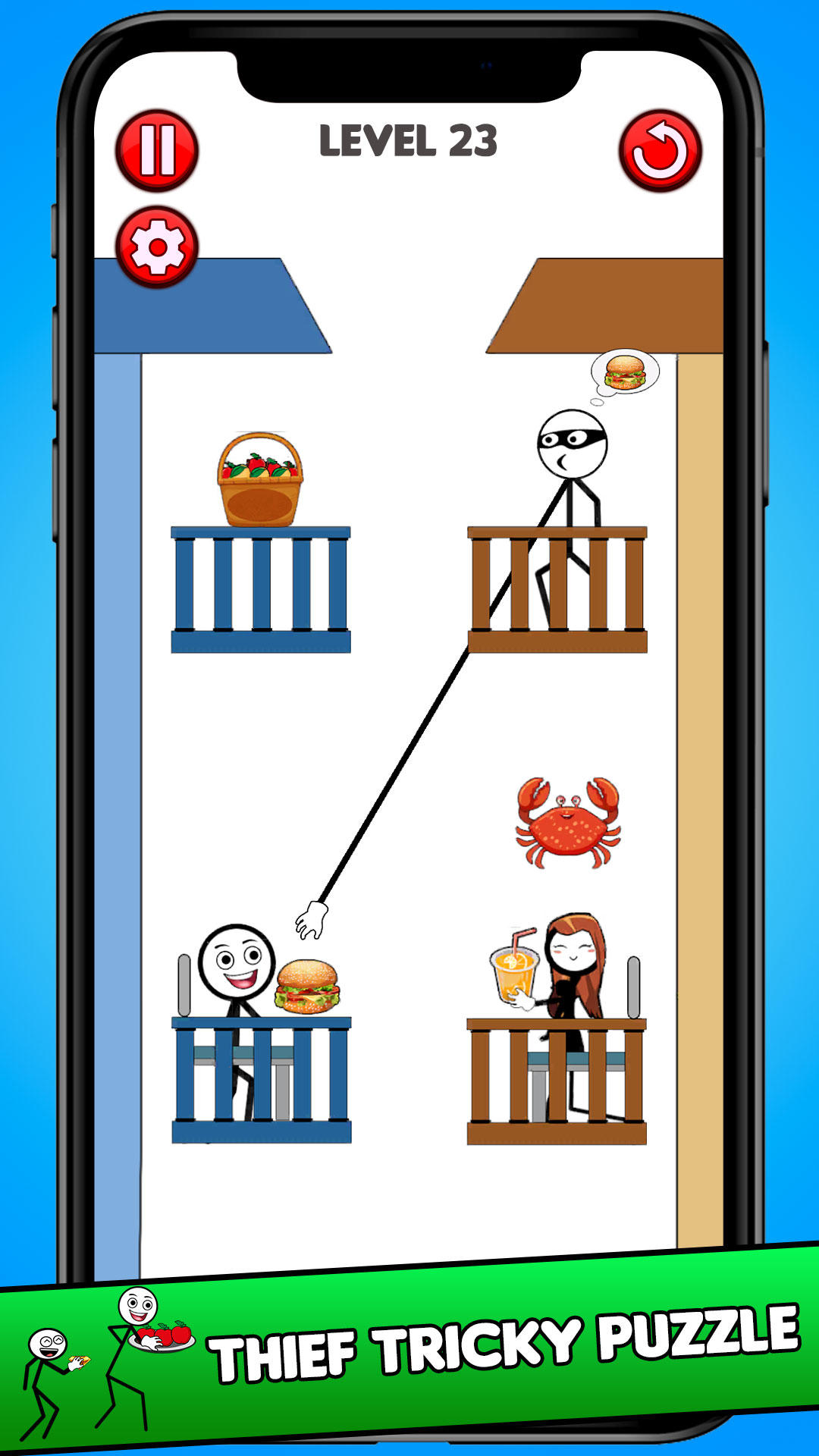 Stick Thief Rob Escape Puzzle android iOS apk download for free-TapTap