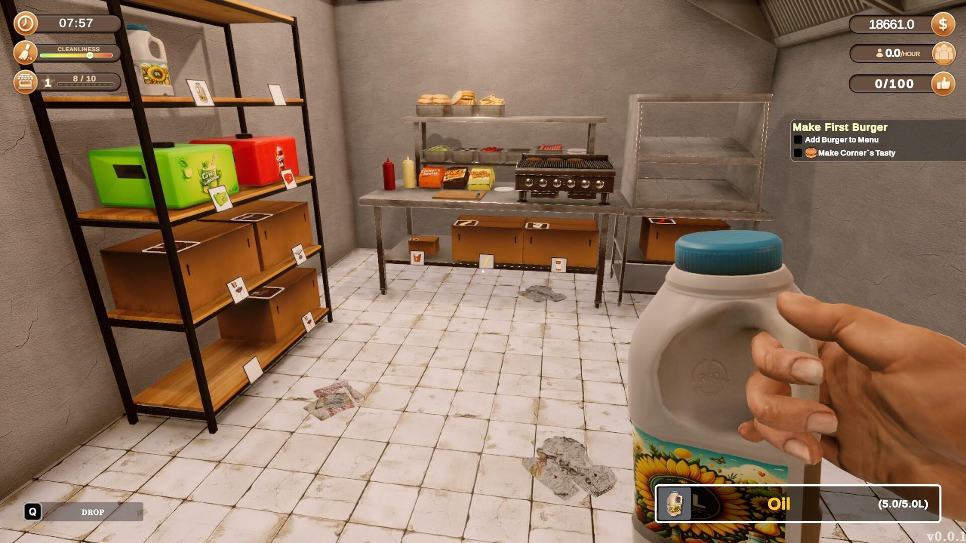 Corner Kitchen Fast Food Simulator for Android/iOS - TapTap