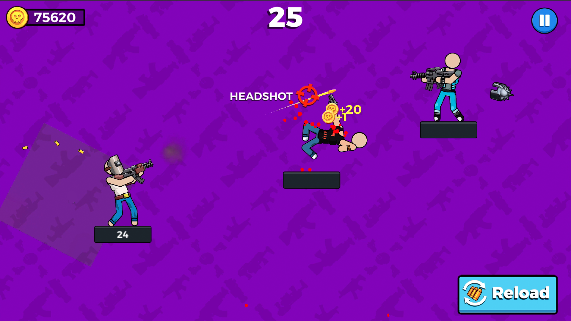 The Gunner: Stickman Weapon Hero Android/iOS 版本 - TapTap