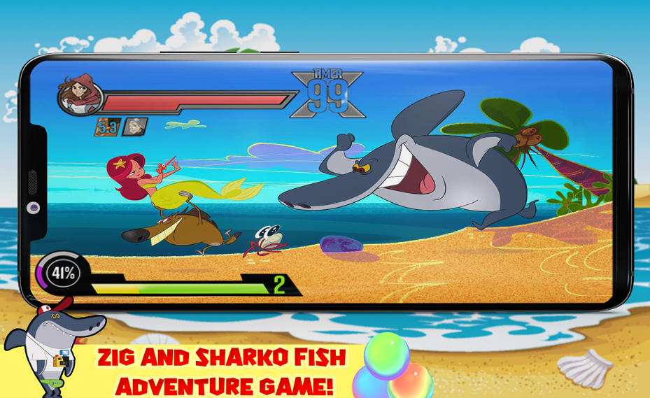 Zig & Sharko Skateboard Game android iOS-TapTap