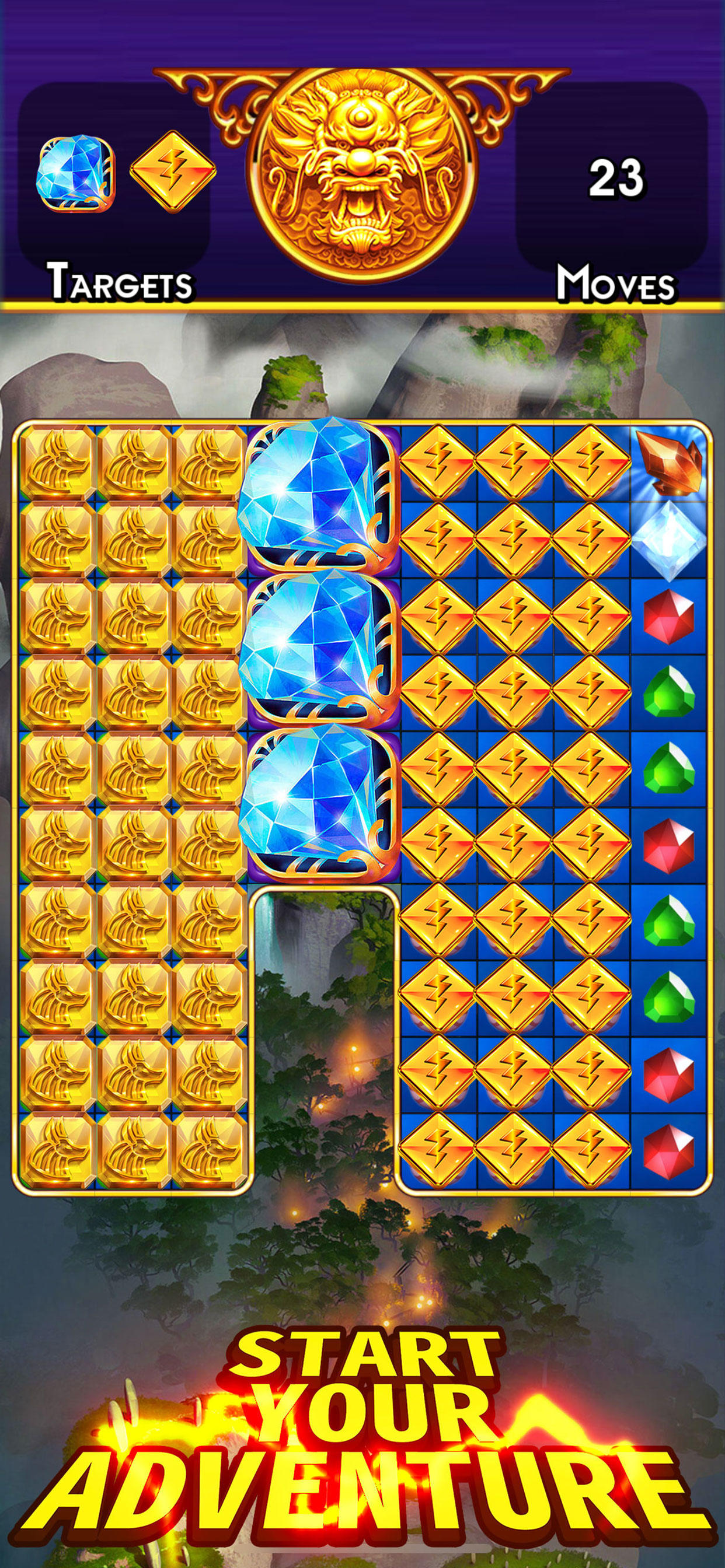 Match 3 - Dragons Treasure android iOS-TapTap