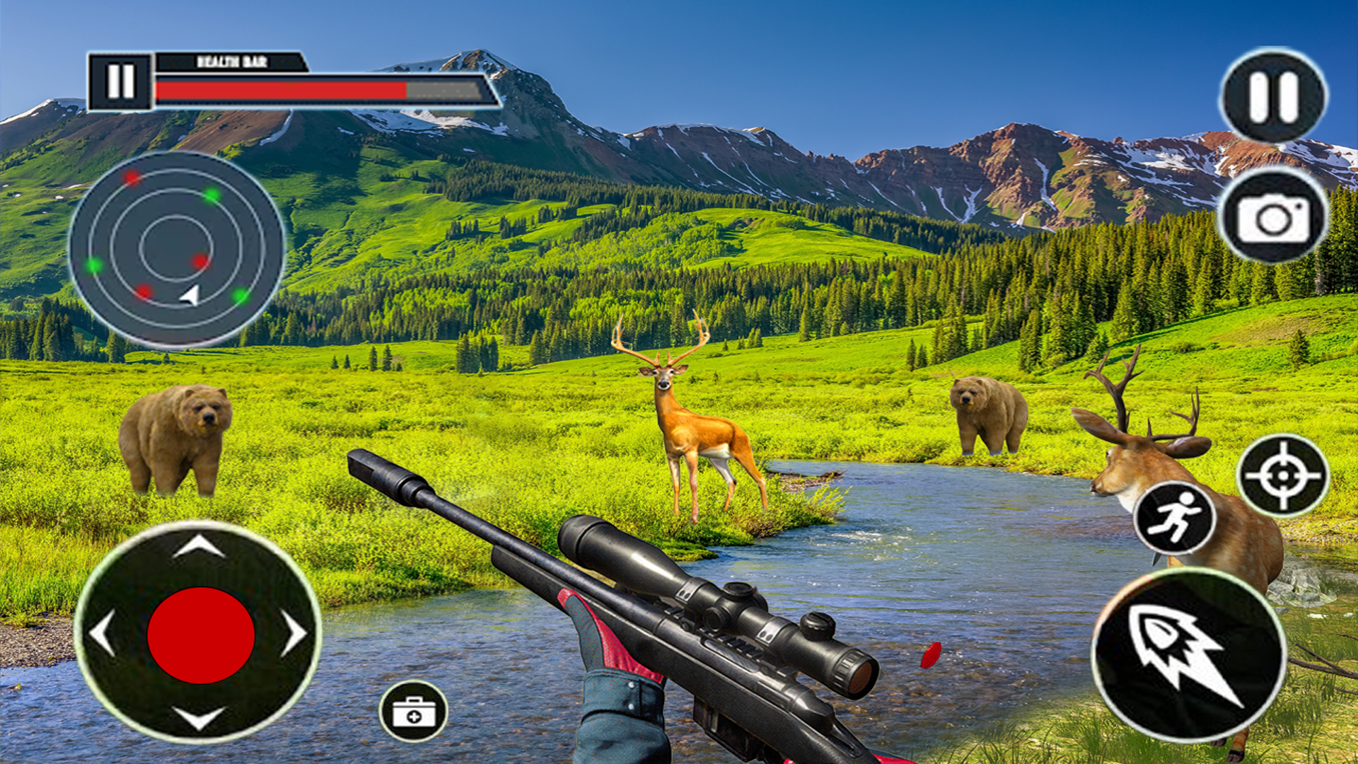 Wild Animal Shooting Games android iOS-TapTap