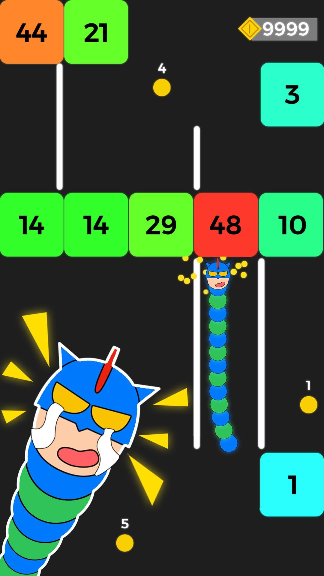 Snake Dash - Free Snake Slither VS Block Game android iOS apk download ...