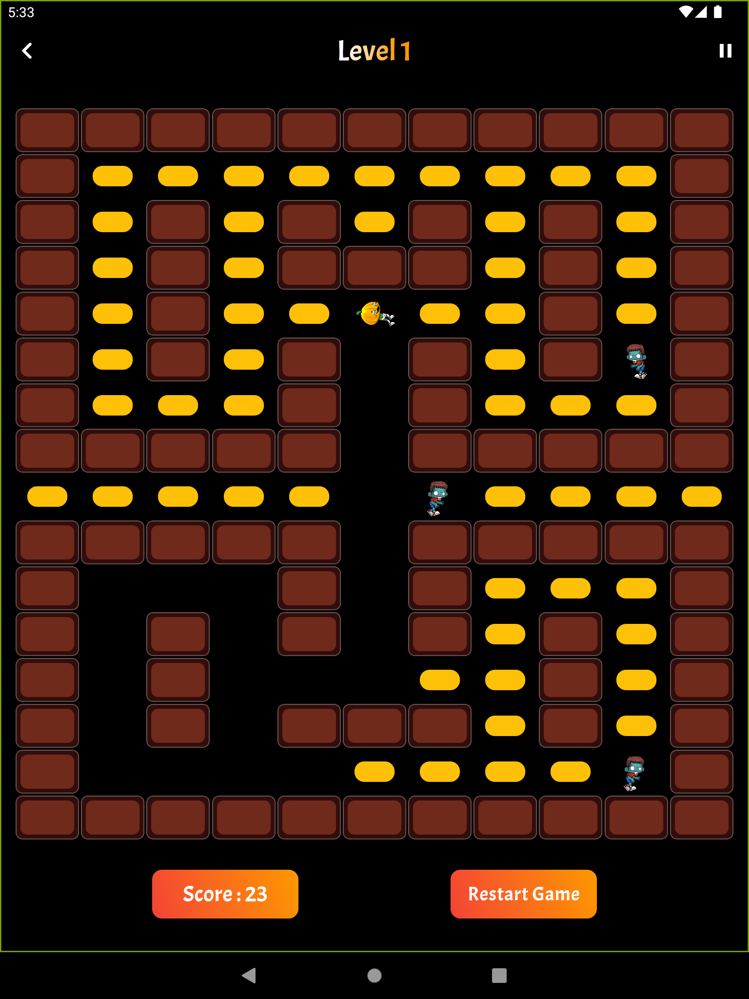 Modern Pac-Ai Escape Maze Game android iOS-TapTap