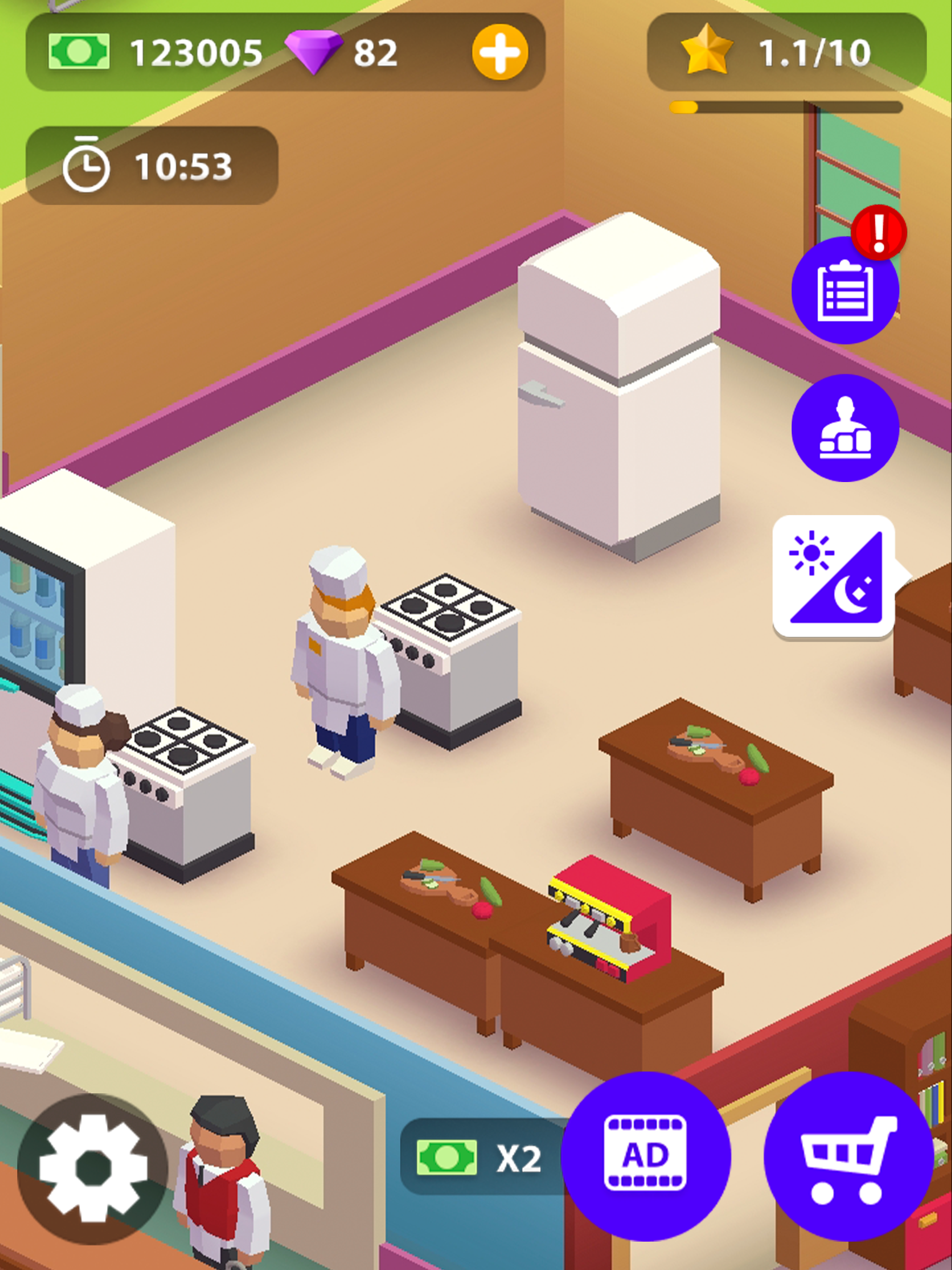 Idle Restaurant - Cafe Tycoon android iOS-TapTap