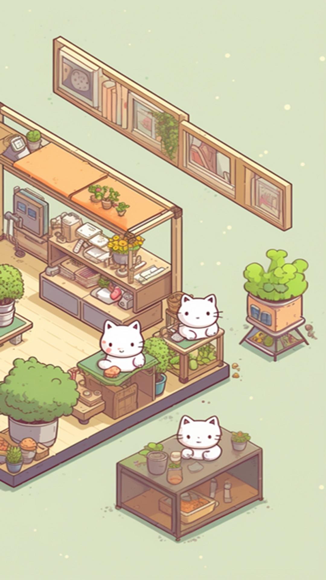 Meow Meow Cafe: Idle food Bar android iOS apk download for free-TapTap