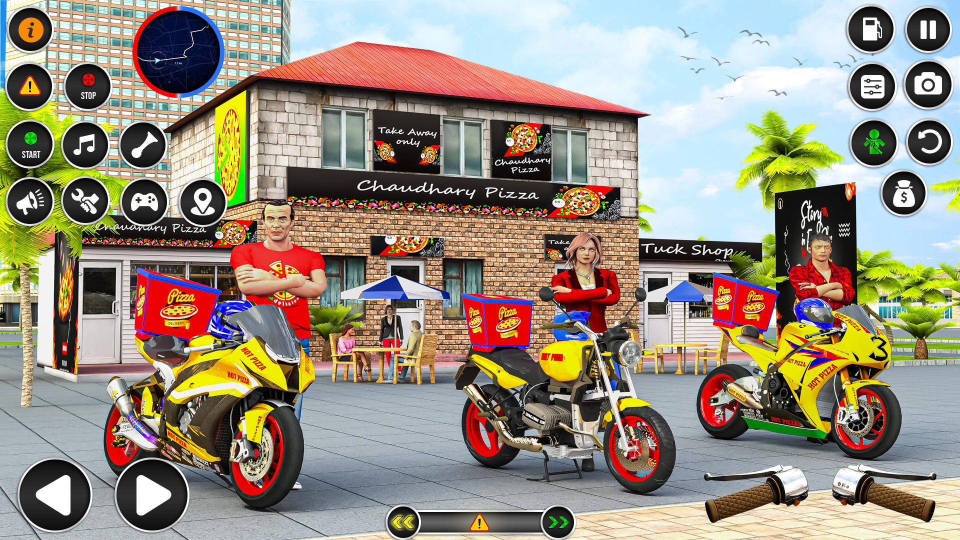 Pizza Delivery Bike Games 3D android iOS apk download for free-TapTap