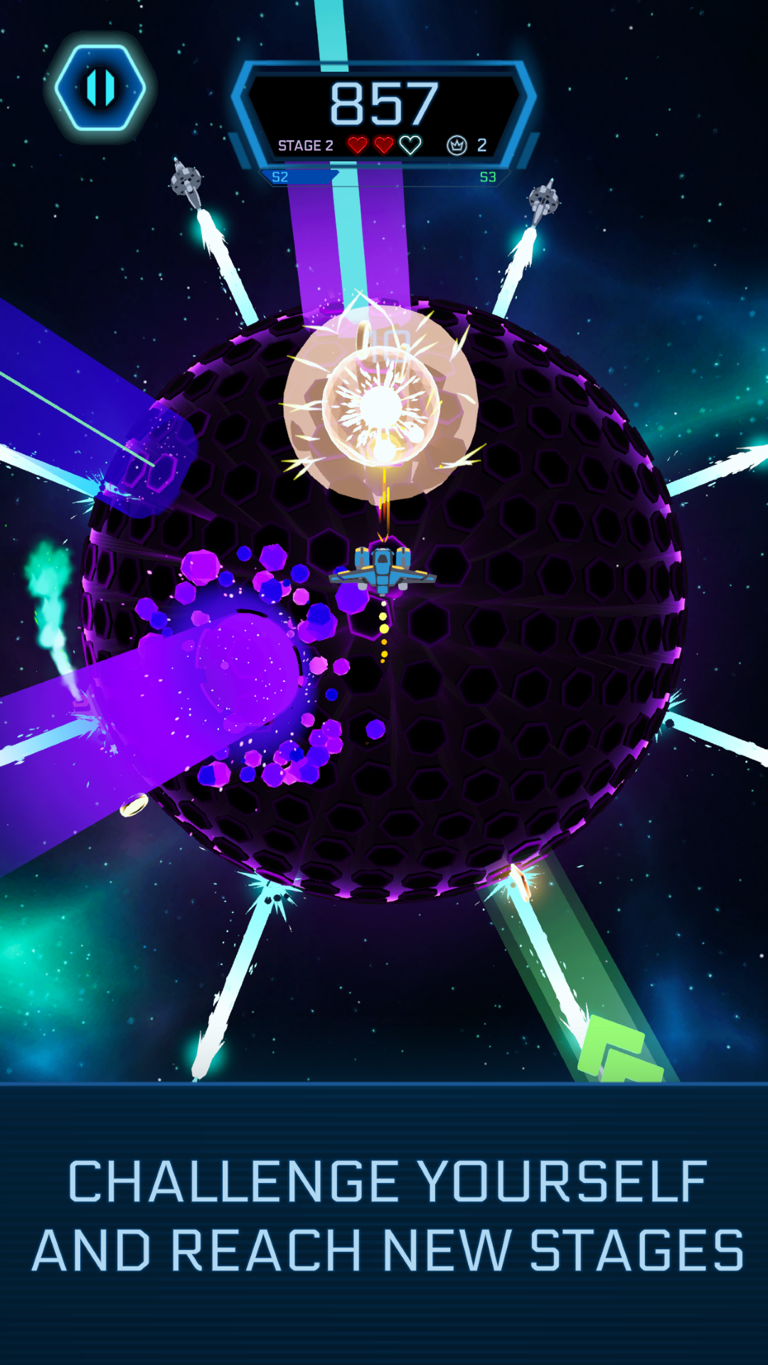 Galaxy Swirl: Action Runner for Android/iOS - TapTap