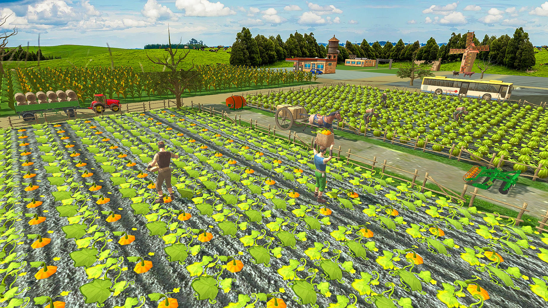 Farming Empire Harvester Game android iOS-TapTap