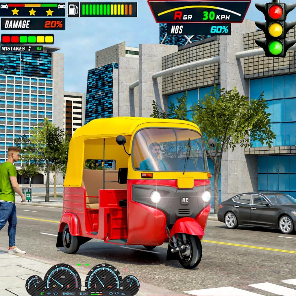 Auto Rickshaw Driving 3D Sim for Android/iOS - TapTap