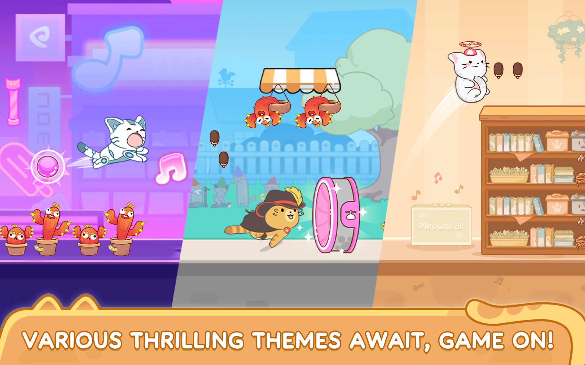 Cat Dash: Cute Cat Music Game for Android/iOS - TapTap