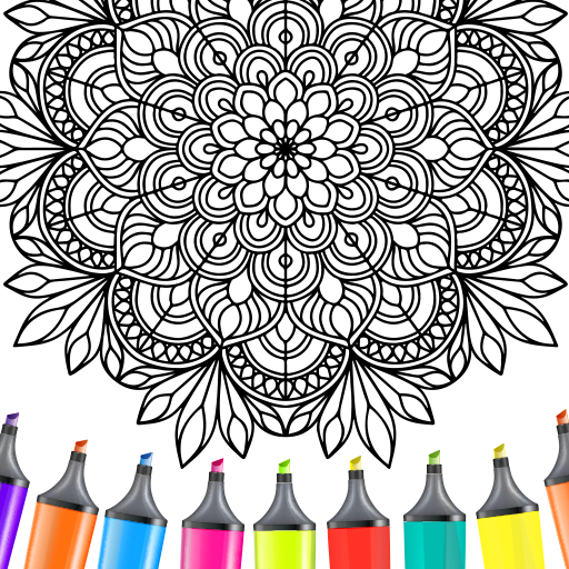 Mandala Coloring Game Adults for Android/iOS - TapTap