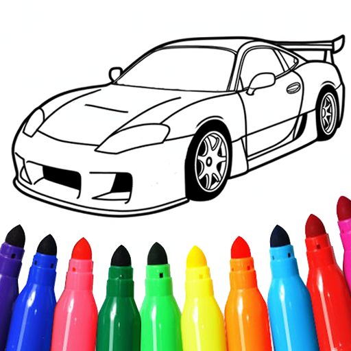 Car coloring games - Color car for Android/iOS - TapTap