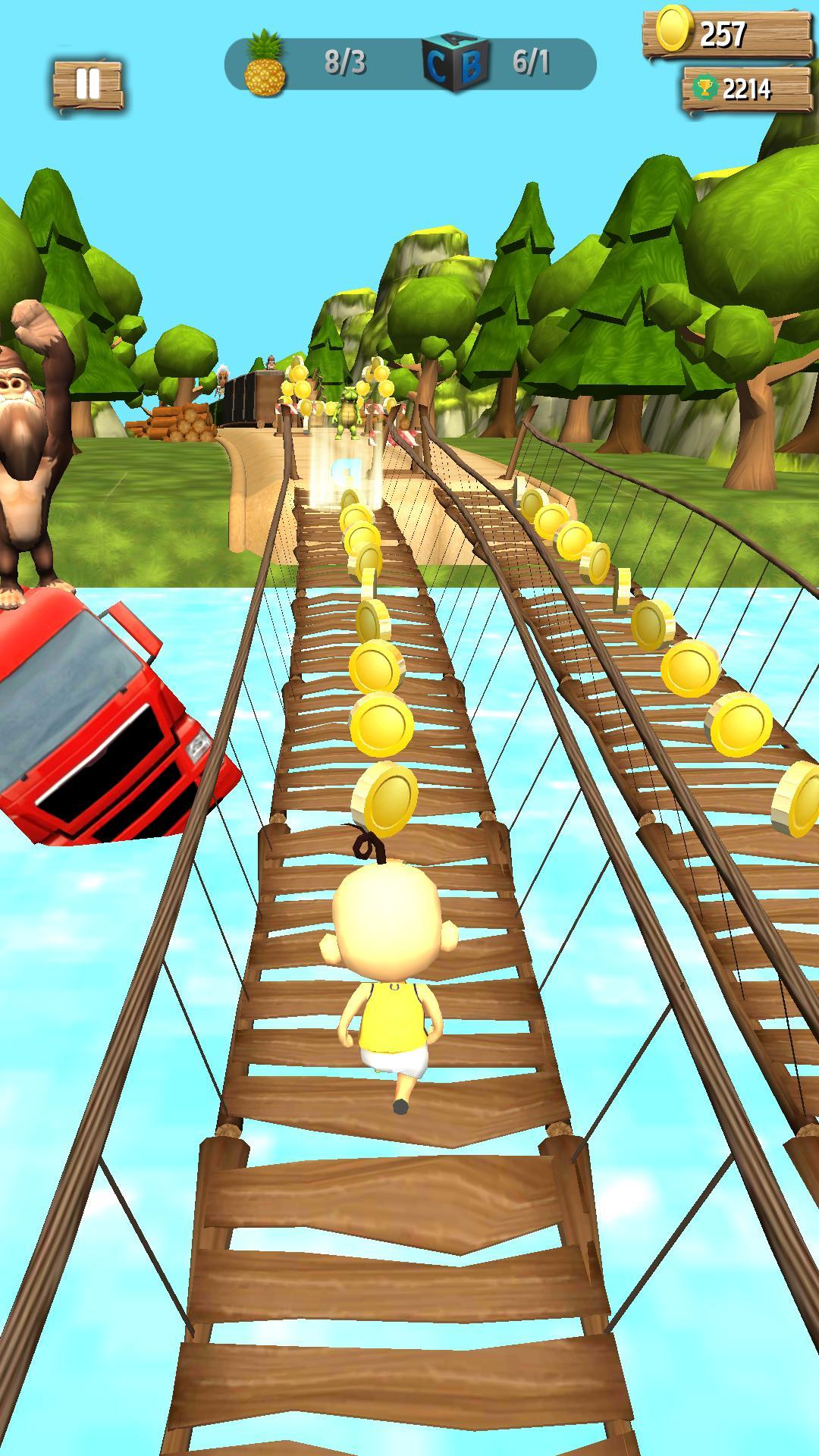 Upin Ipin Escape Run android iOS-TapTap