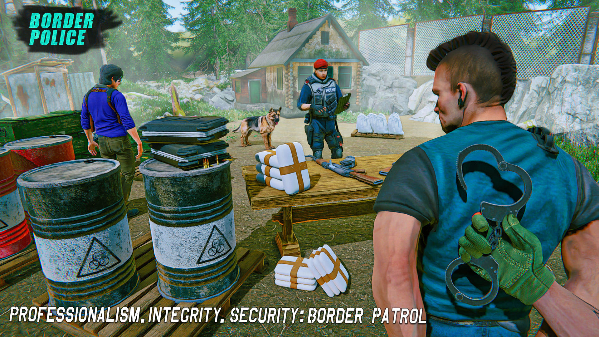 Border Patrol Police Cop Games android iOS apk download for free-TapTap