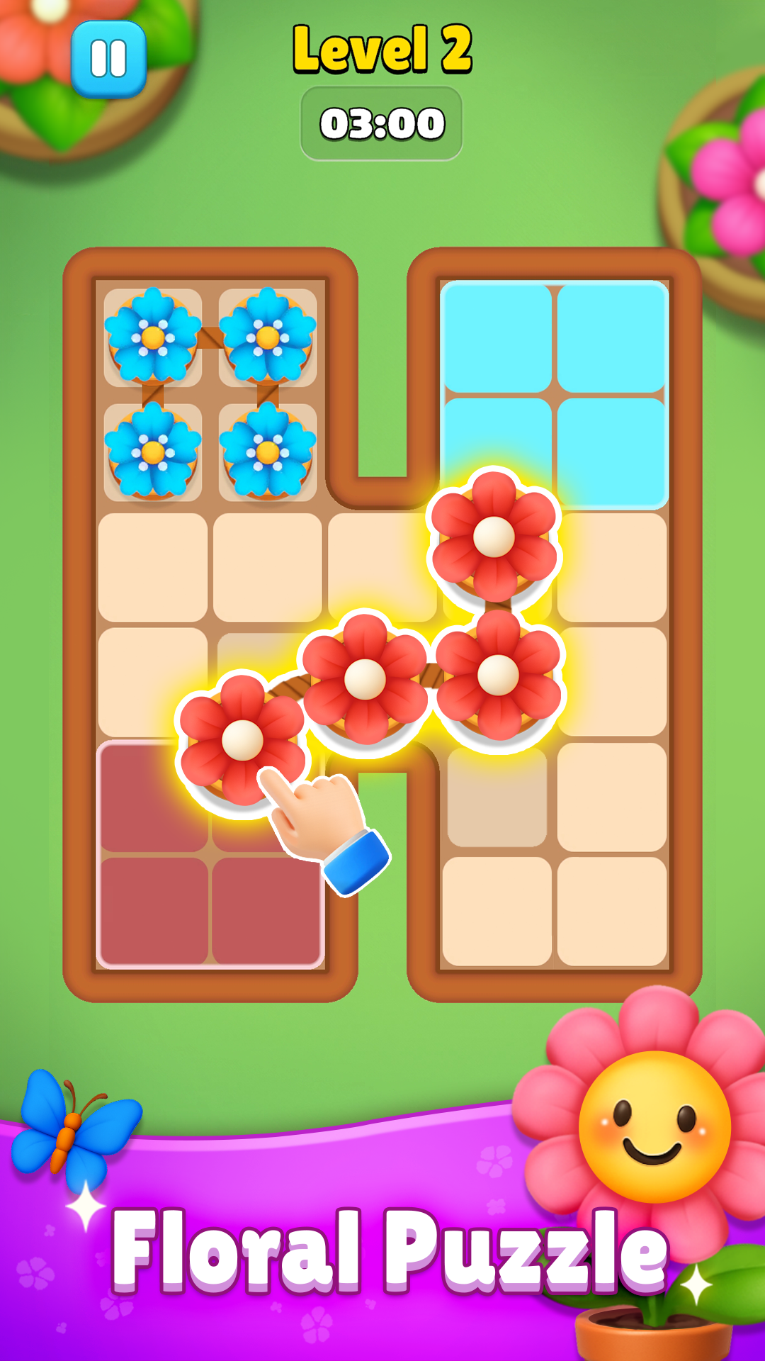 Flower Chain: Slide Puzzle for Android/iOS - TapTap