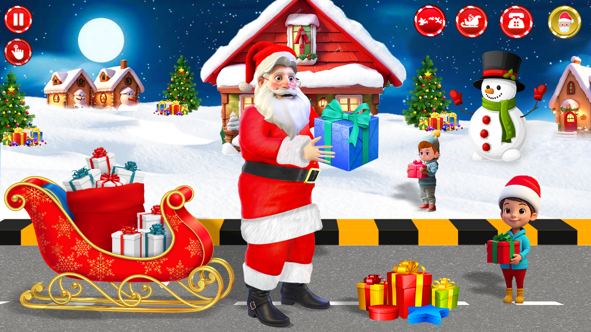 Santa Claus Christmas Game 3D android iOS apk download for free-TapTap