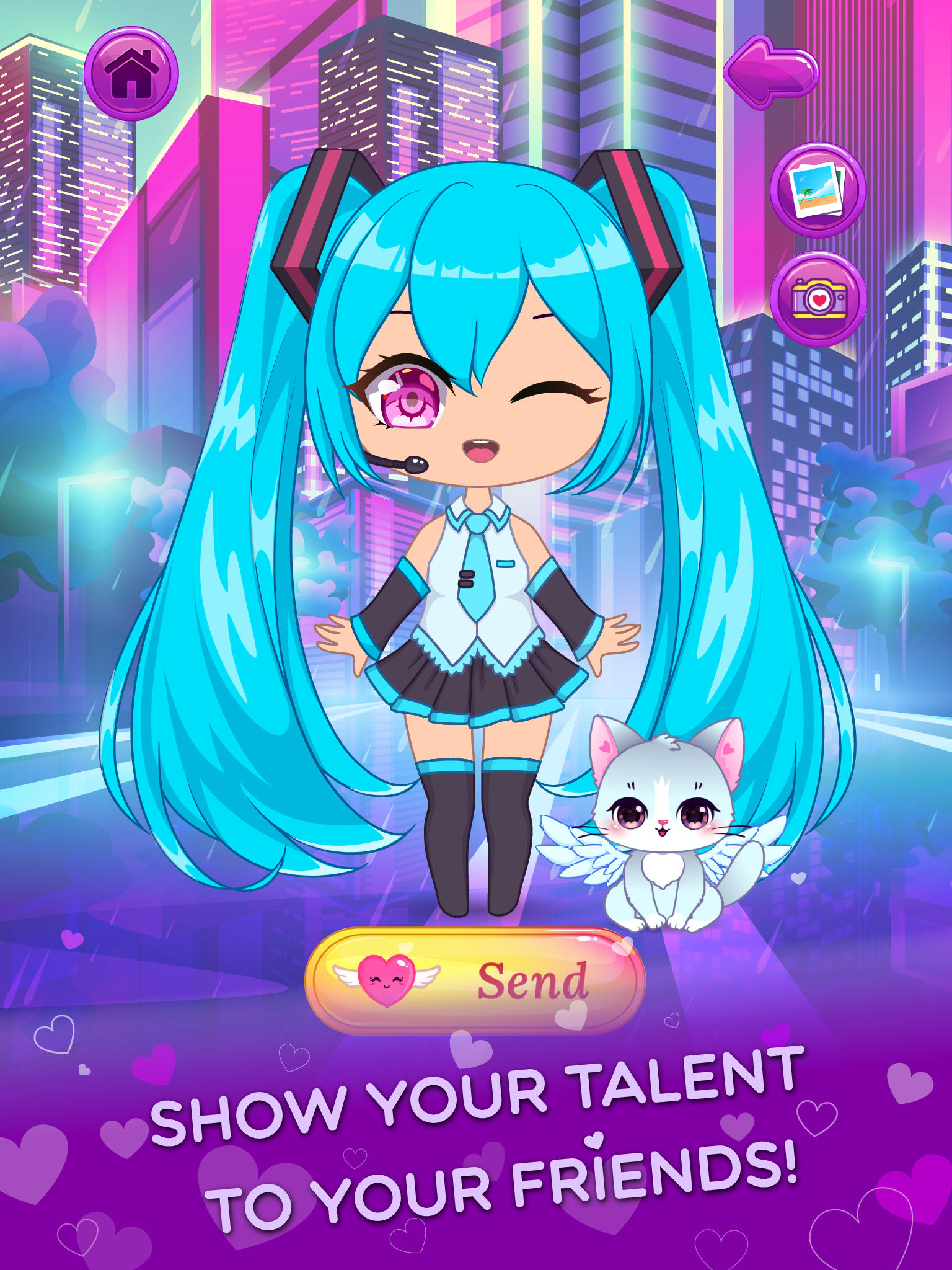 Chibi Dress Up Beauty Salon android iOS apk download for free-TapTap