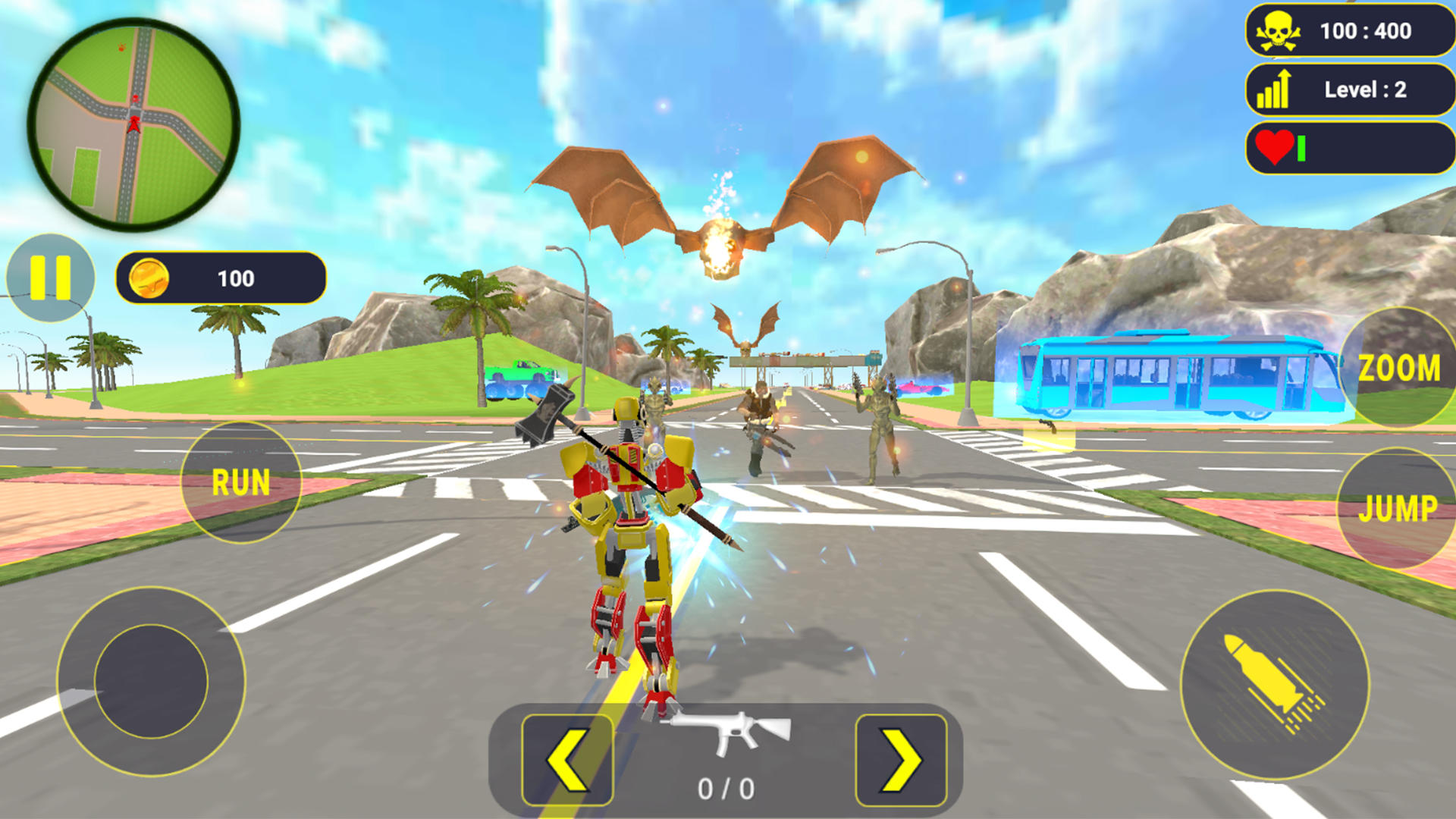 Stunt Car-Robot Transform Game for Android/iOS - TapTap