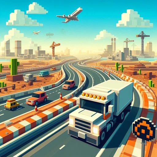 Blocky Highway Driver for Android/iOS - TapTap
