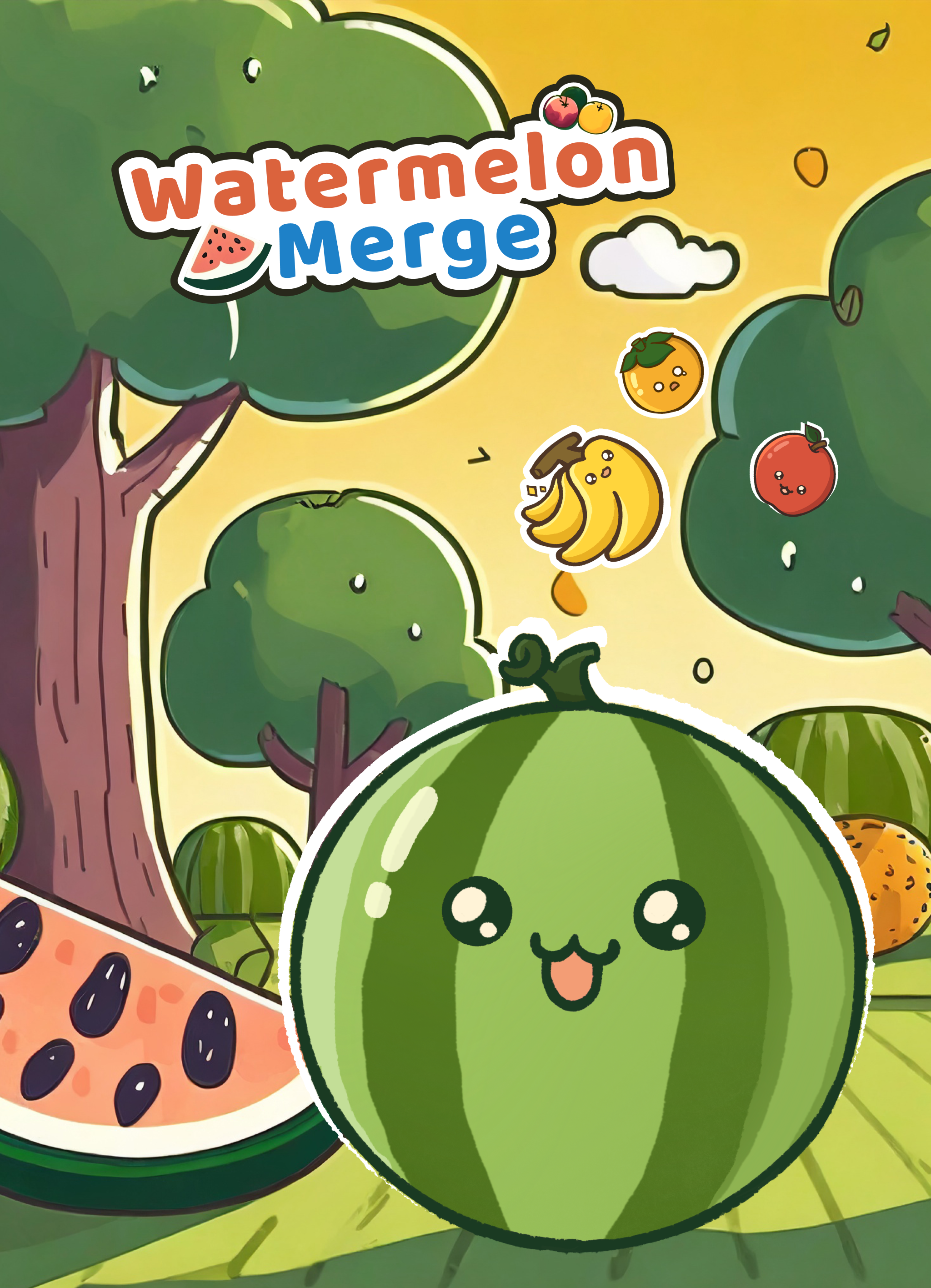 Watermelon Merge Fruit Puzzle android iOS-TapTap