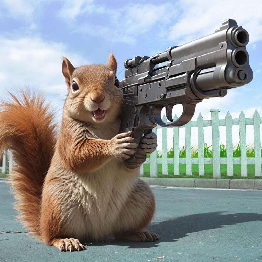 Squirrel With Gun Shooter Game for Android/iOS - TapTap