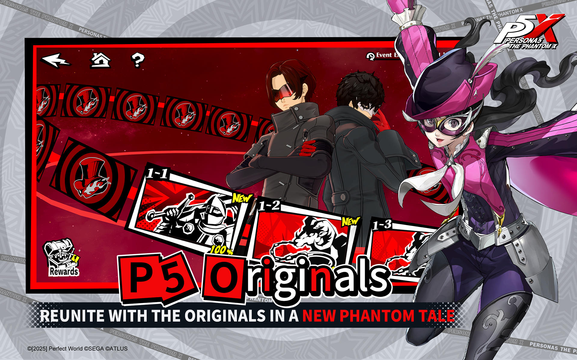 Persona5: The Phantom X for Android/iOS - TapTap