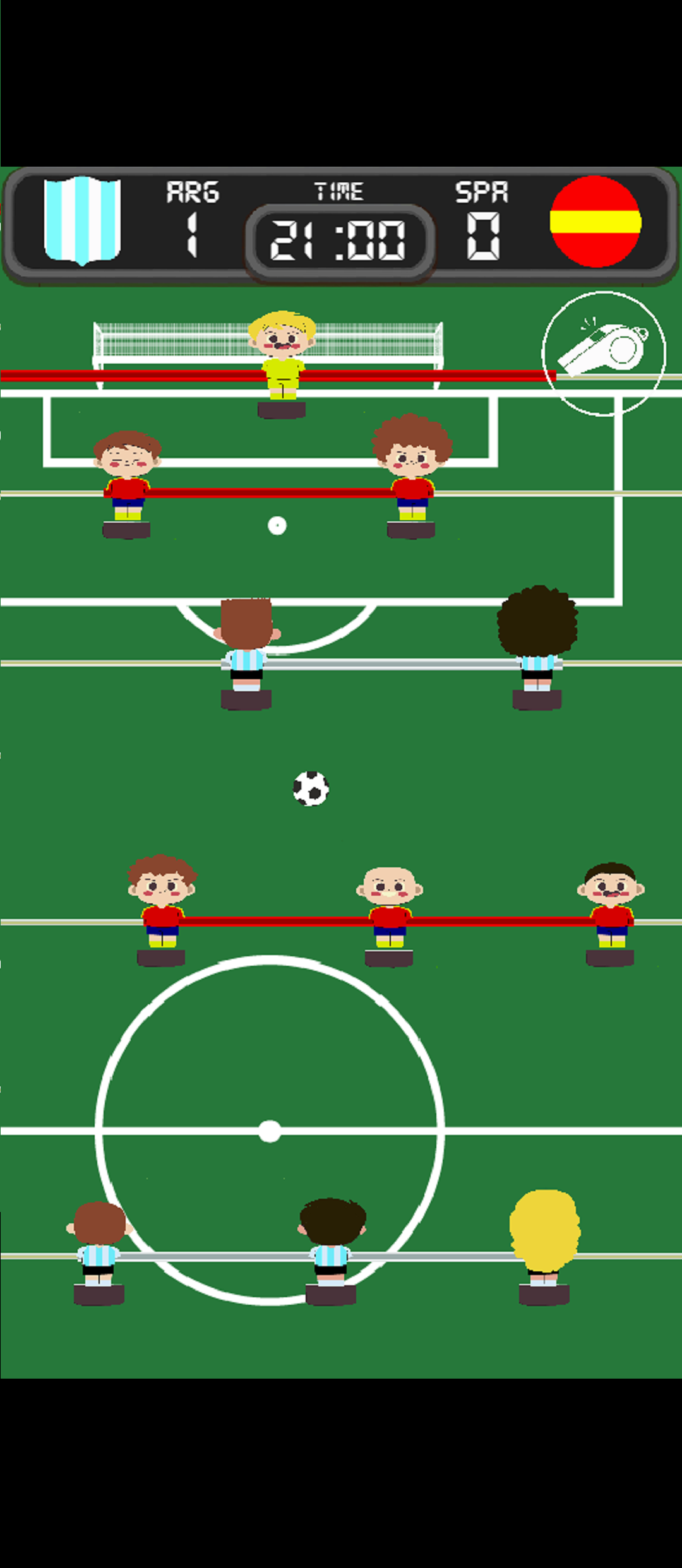 Goal Pong - 2D Table Soccer android iOS-TapTap