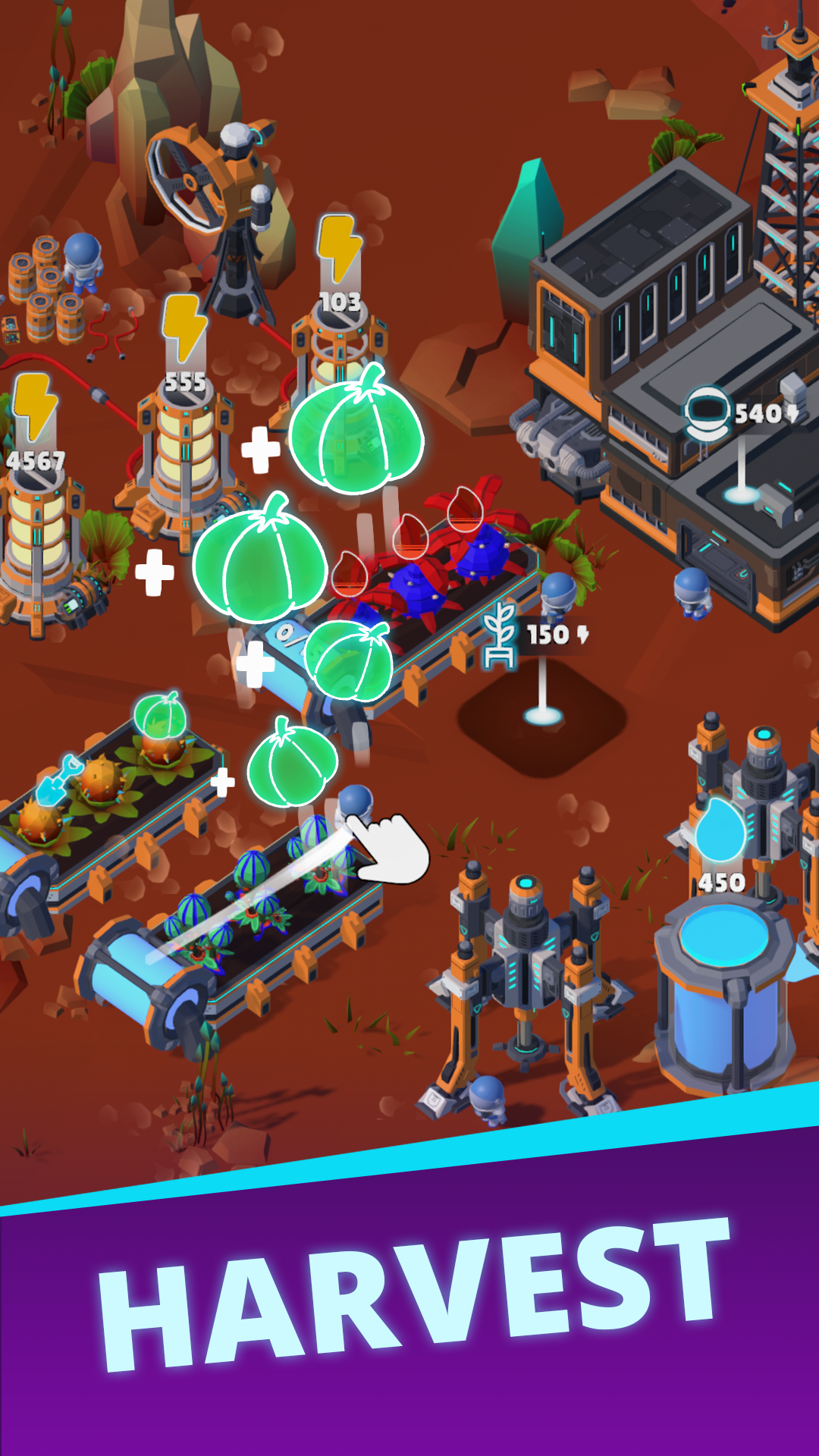 Mars colony. Idle miner empire android iOS-TapTap