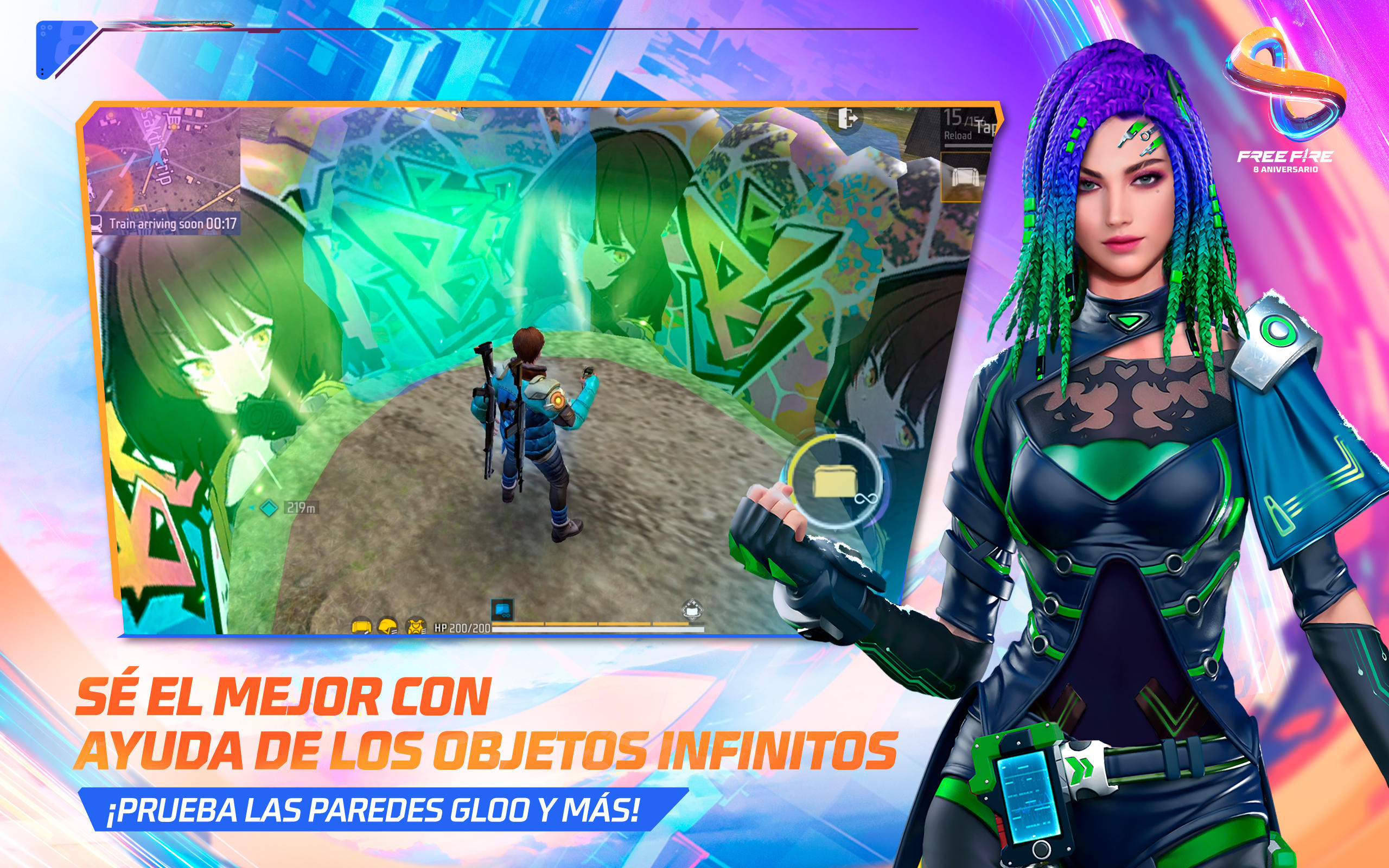 Free Fire: 8 Aniversario para Android/iOS - TapTap