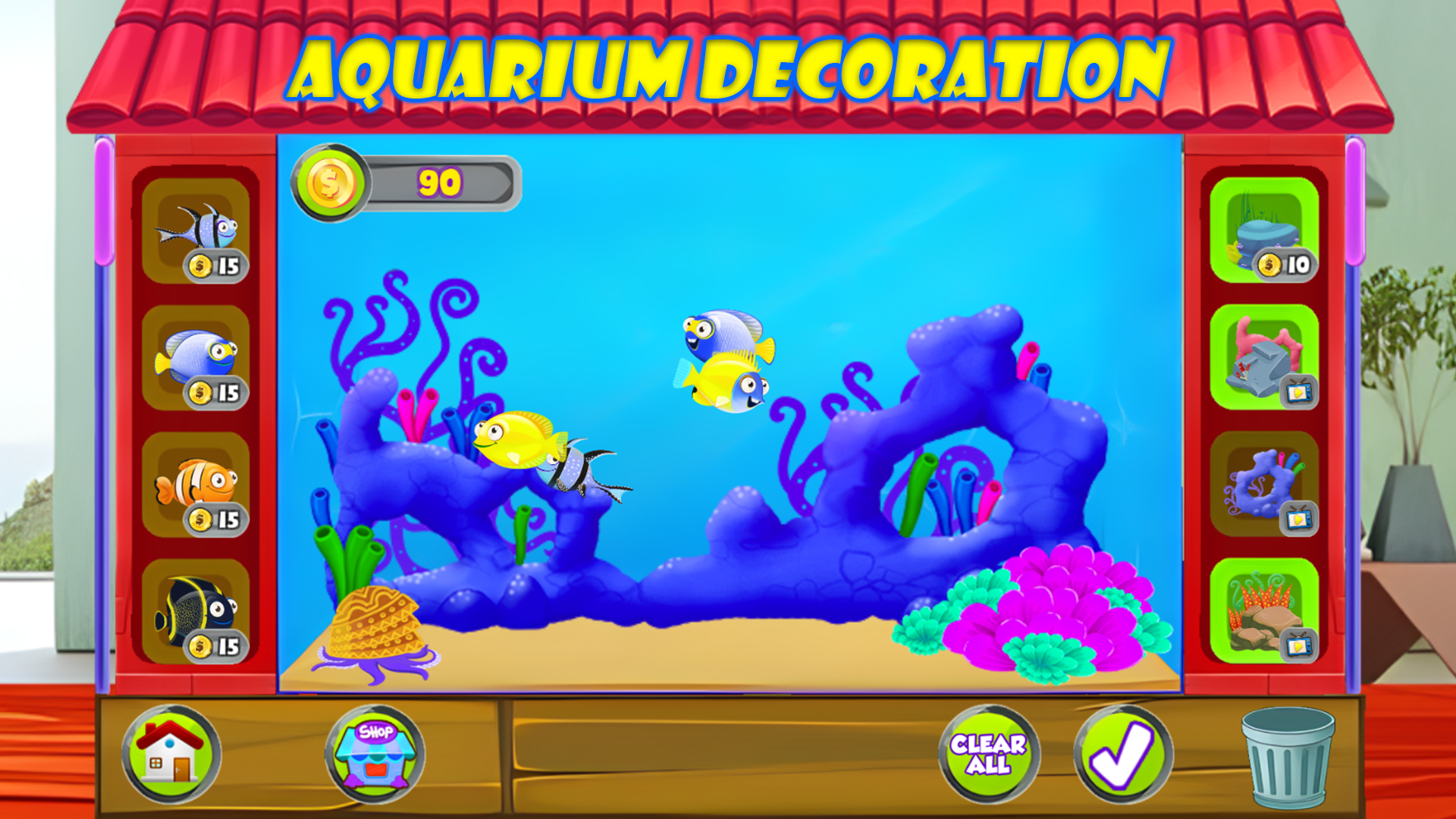 Ocho Fish Aquarium Game android iOS apk download for free-TapTap